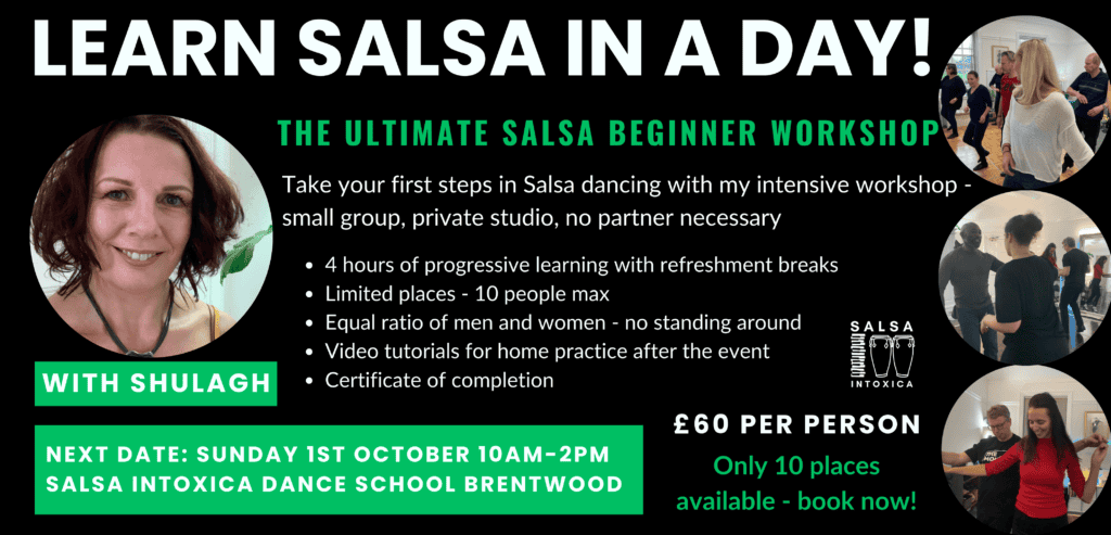Salsa Beginner Workshop Brentwood - Salsa Intoxica Dance Studio